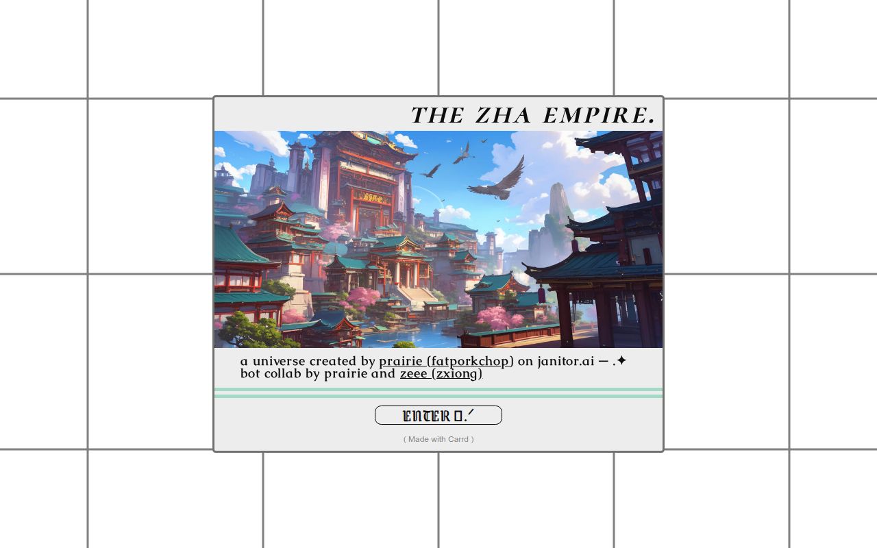 the zha empire
